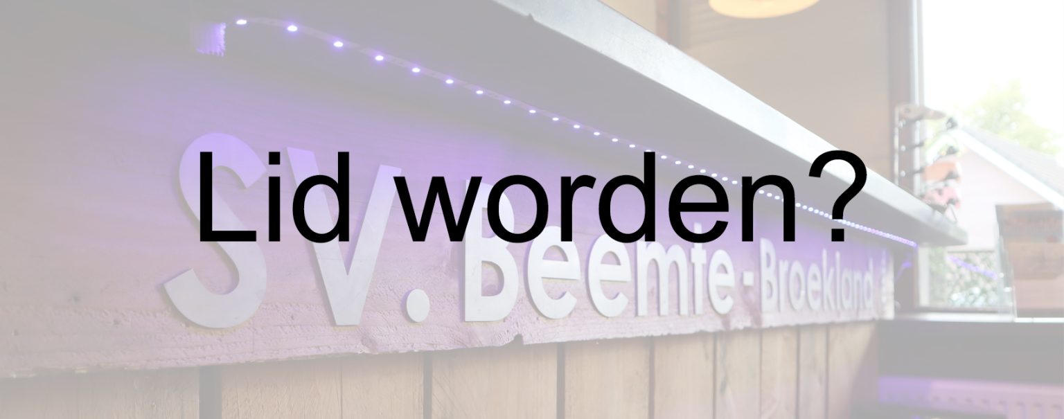 Lid worden – Schietvereniging Beemte-Broekland